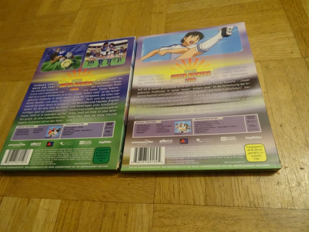 Captain Tsubasa - Super Kickers 2006 Vol.1+2 (DVD) (Gebraucht) in Olten ...