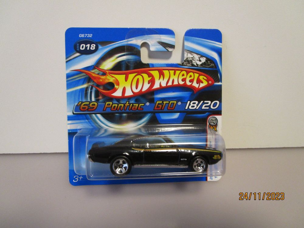 HOT WHEELS '69 PONTIAC GTO - G6732 (Neu und originalverpackt) in Chêne ...
