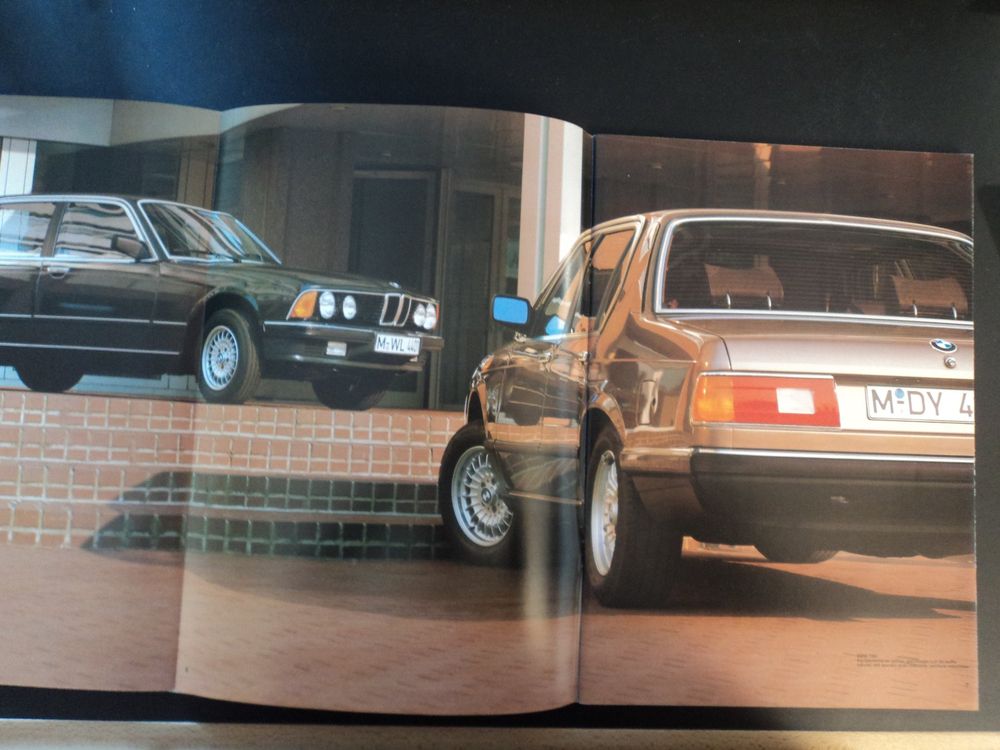 Prospekt BMW 7er E23 mit 728i 735i 745i 1985 (Gebraucht) in Schwarzenburg für CHF 12 – mit ...
