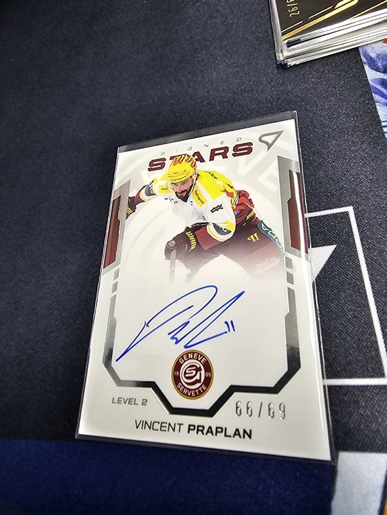 Vincent Praplan Autogramm Karte 66/69 Servette (Neu (gemäss Beschreibung)) in Kilchberg ZH für ...