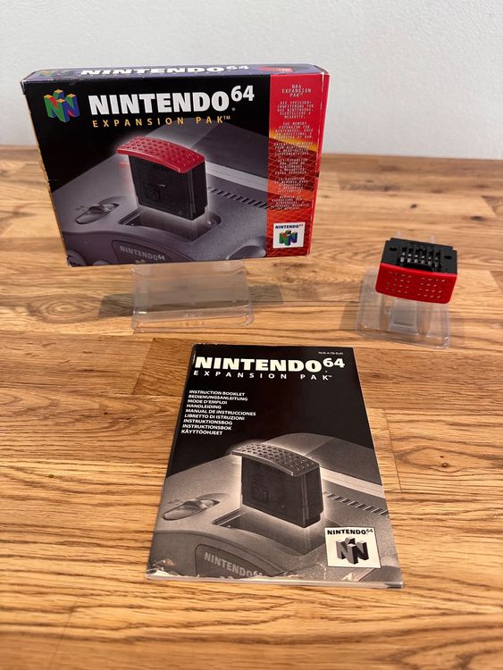 Nintendo 64 Expansion Pak mit Ovp ab 1.- | Kaufen auf Ricardo