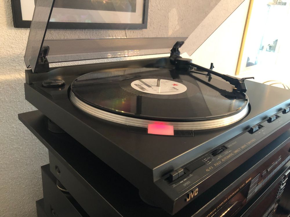 JVC AL-F3 Vollautomatischer Plattenspieler mit Direktantrieb (Gebraucht ...