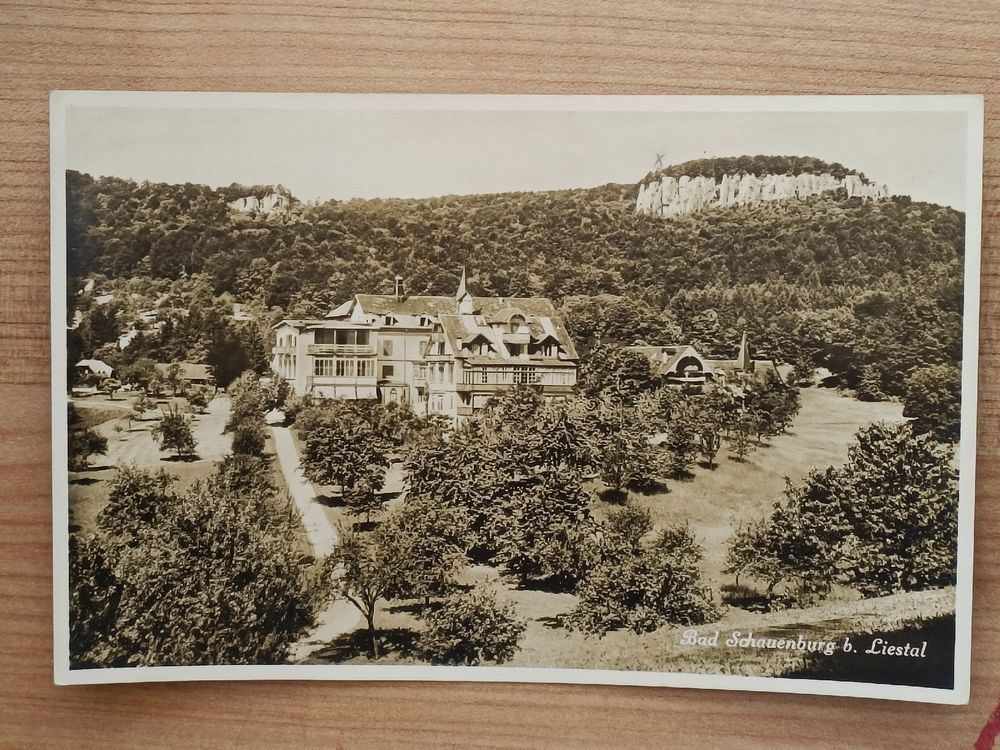 Photo Karte / Bad Schauenburg bei Liestal Gelaufen 1933 (Gebraucht) in ...
