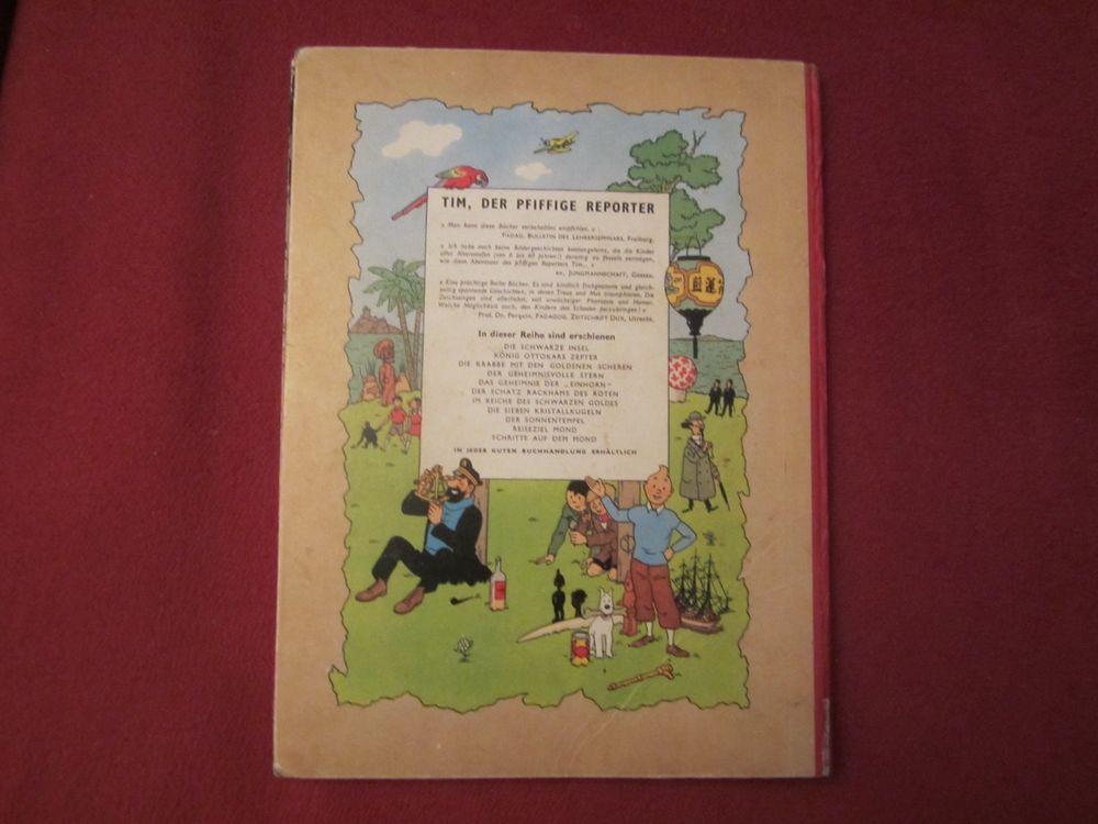 HERGE: TIM DER PFIFFIGE REPORTER-SCHRITTE AUF DEM MOND!!! (Gebraucht ...