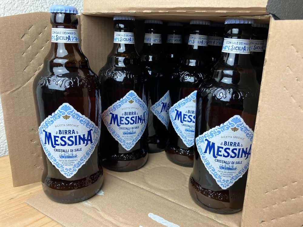 30 x 0,5 Liter Bier Messina Cristalli di Sale Italien | Kaufen auf Ricardo