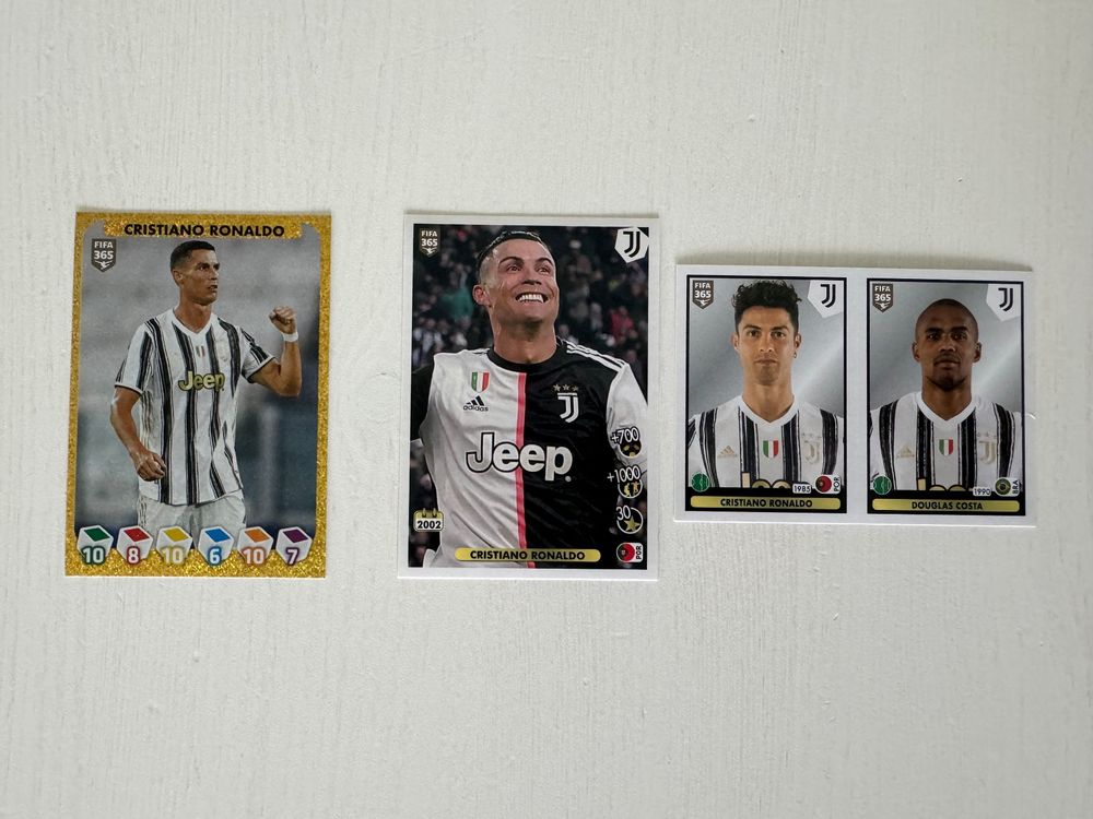 Cristiano Ronaldo 3 x Panini Sticker (Juventus) (Neu (gemäss ...