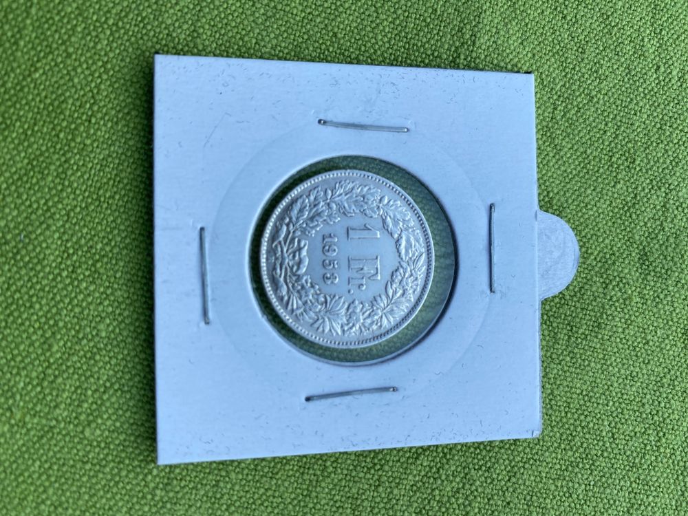Moneta chf 1 del 1953 | Kaufen auf Ricardo