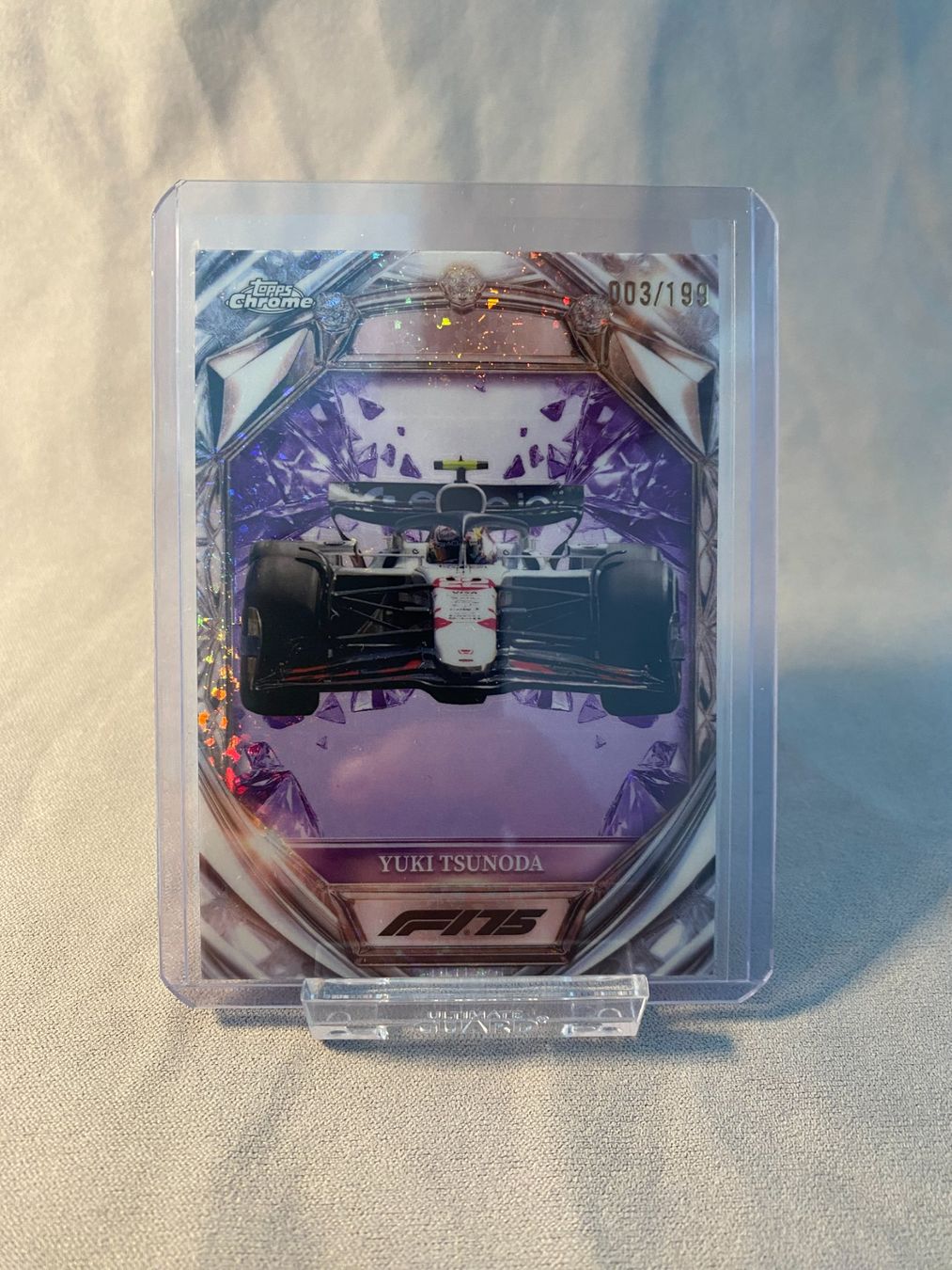 2025 Topps Chrome Formula 1 #D75-22 75th Yuki Tsunoda /199 (Neu (gemäss ...