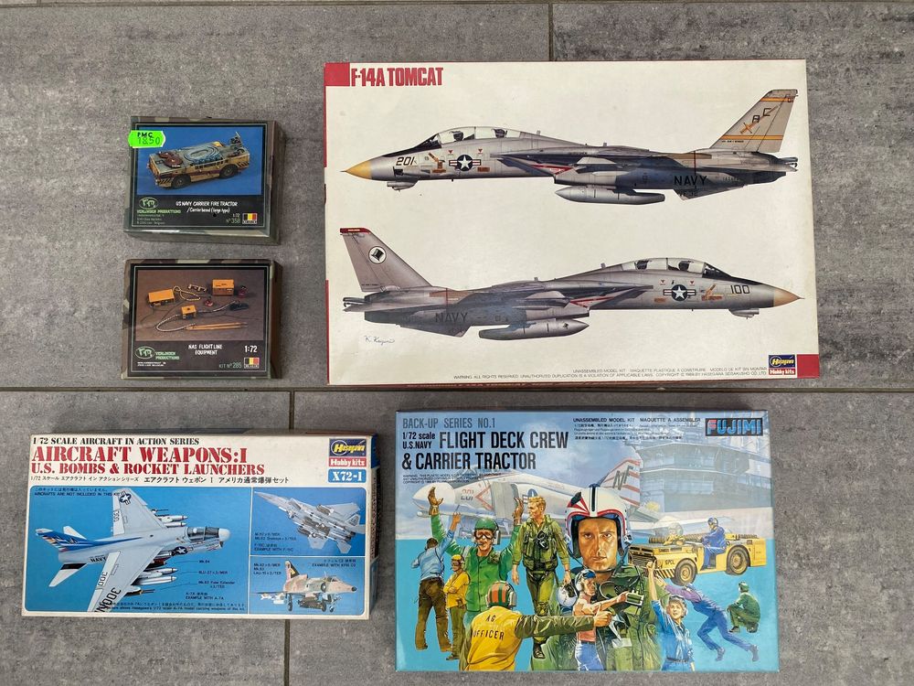 Modellbausets 1:72 US Navy (Gebraucht) in Frenkendorf für CHF 35 – mit ...