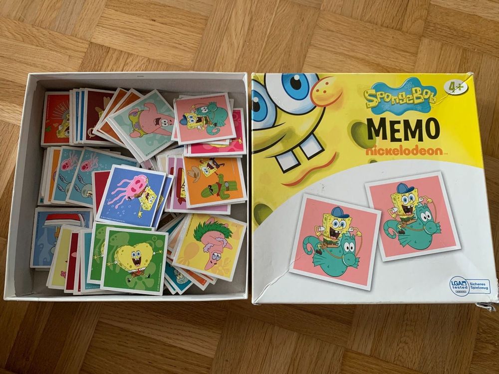Memory SpongeBob (Gebraucht) in Schönenbuch für CHF 1 – mit Lieferung ...