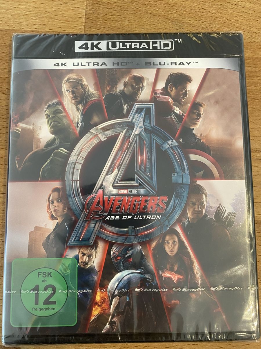 Avengers: Age of Ultron - 4K Ultra neu! HD Blu-Ray - Neu! (Neu und ...