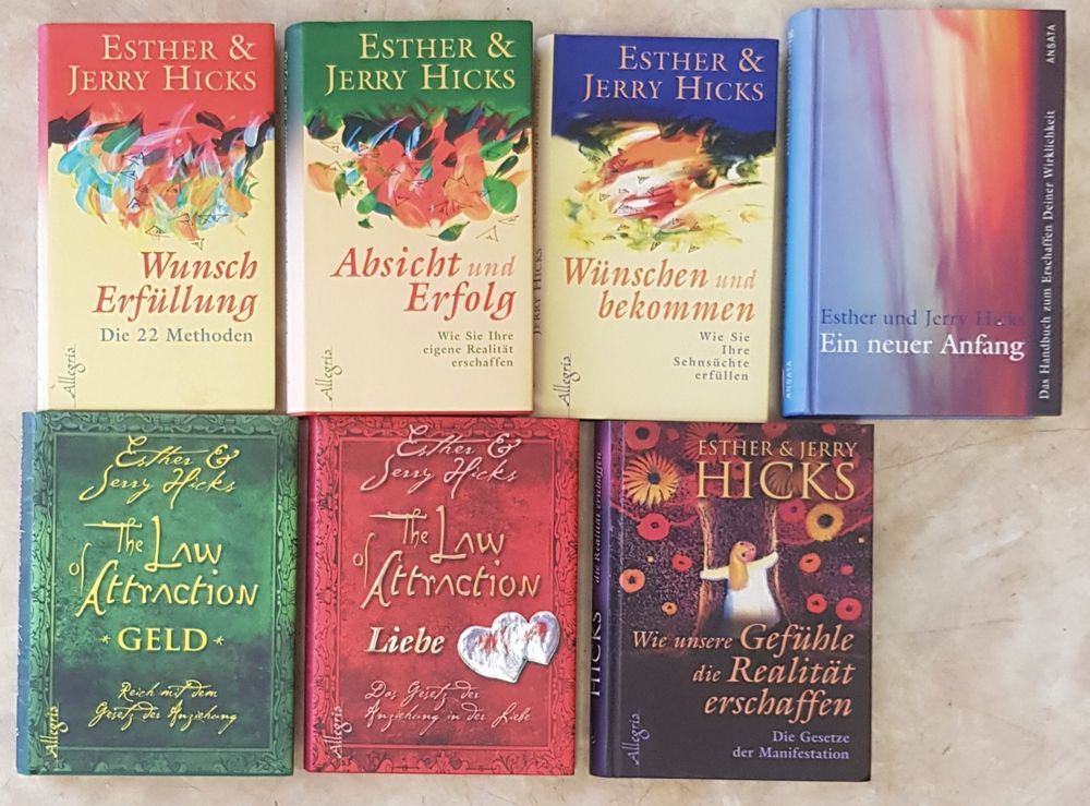 Esther und Jerry Hicks 7 Bücher | Kaufen auf Ricardo