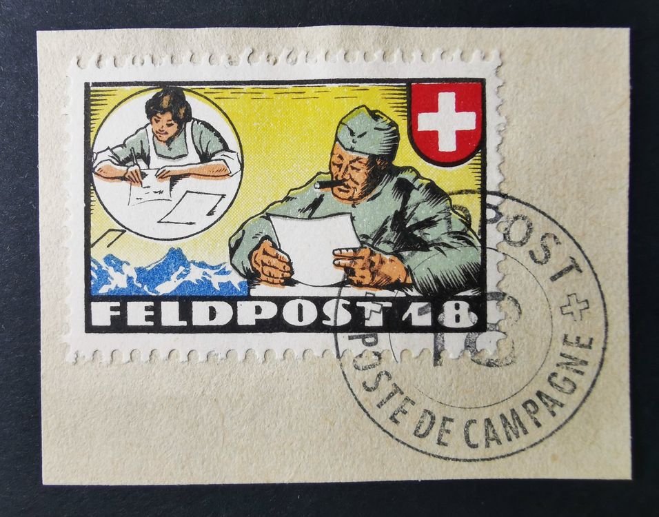TR49 Timbre Militaire Suisse Oblitere (Gebraucht) in Cousset für CHF 0.65 – mit Lieferung auf ...