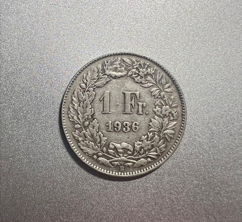 1Fr. 1936 Silber | Kaufen auf Ricardo