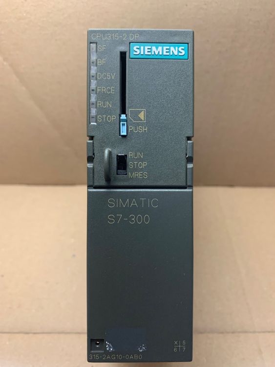 Siemens 6ES7315-2AG10-0AB0 SIMATIC S7-300, CPU 315-2DP (Gebraucht) in ...