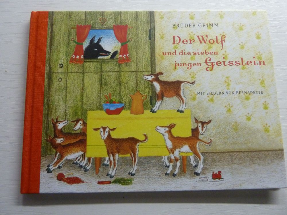 BRÜDER GRIMM - Der Wolf und die sieben Geisslein (Neu (gemäss Beschreibung)) in Kestenholz für ...