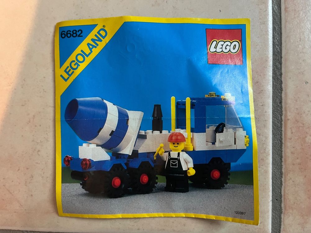 LEGO Zementmixer 6682 Vintage 1985 alt (Gebraucht) in für CHF 28 – mit ...