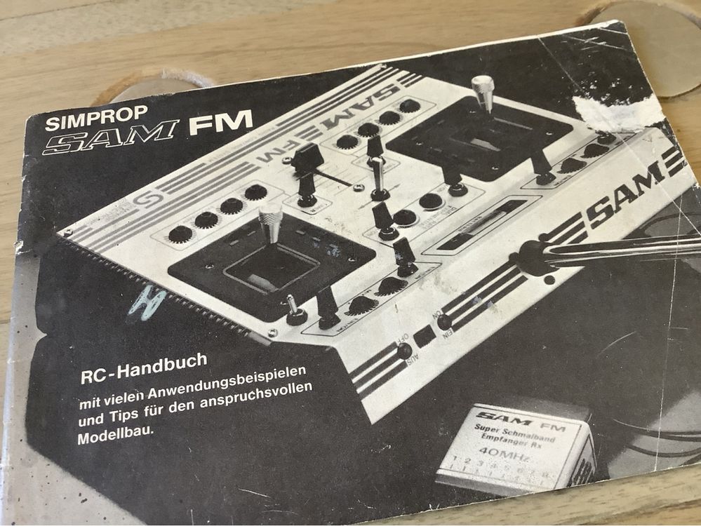 Simprop RC Handbuch SAM FM 1976 (Gebraucht) in Deitingen für CHF 5 ...