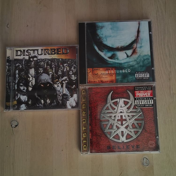 3 CDs von Disturbed | Kaufen auf Ricardo