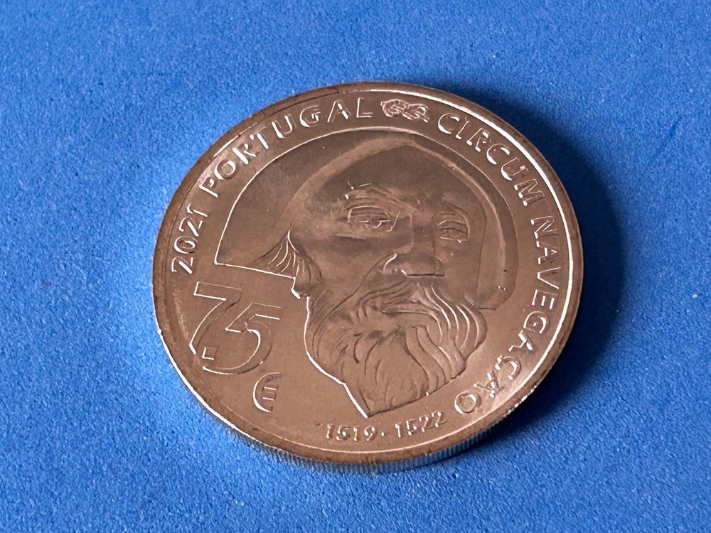 Portugal - 7½ Euro (Mactan 1521) 2021 [SILVER] (Gebraucht) in Corcelles ...