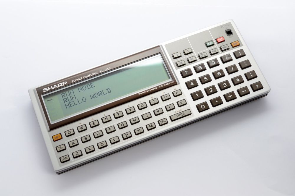 SHARP Pocket Computer PC-1350 inkl. RAM Card (Gebraucht) in Winkel für CHF 239 – mit Lieferung ...