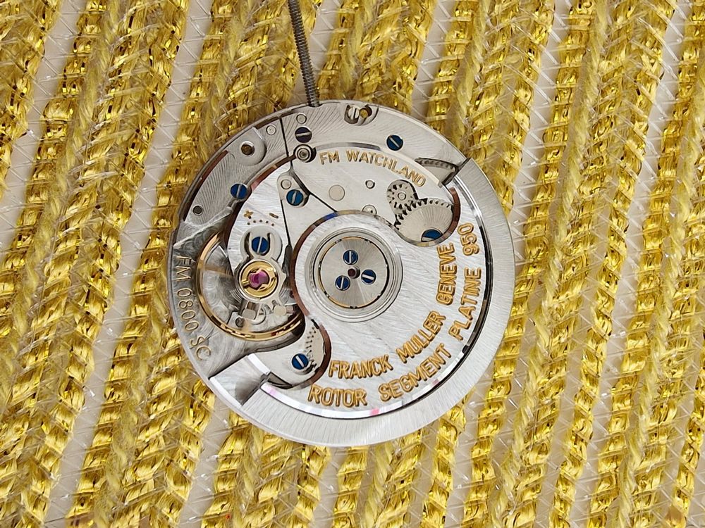Franck Müller Werk kaliber FM 0800 950 pt Platin Rotor (Gebraucht) in ...