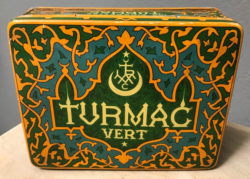 Alte Blechdose TURMAC VERT - 14.5 cm - 100 Cigaretten | Kaufen auf Ricardo