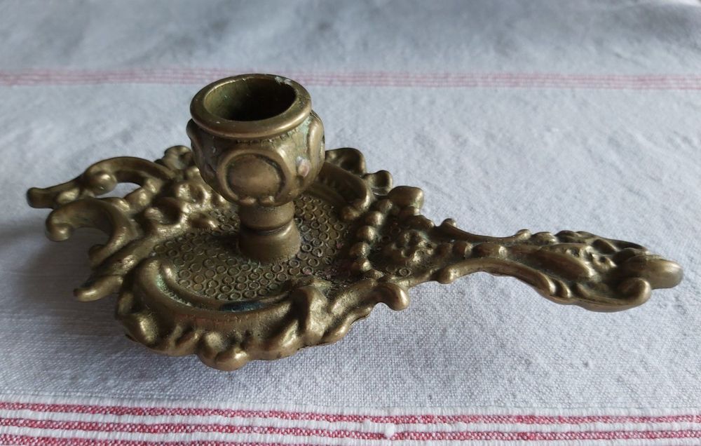 Kerzenhalter massiv Messing | Kaufen auf Ricardo