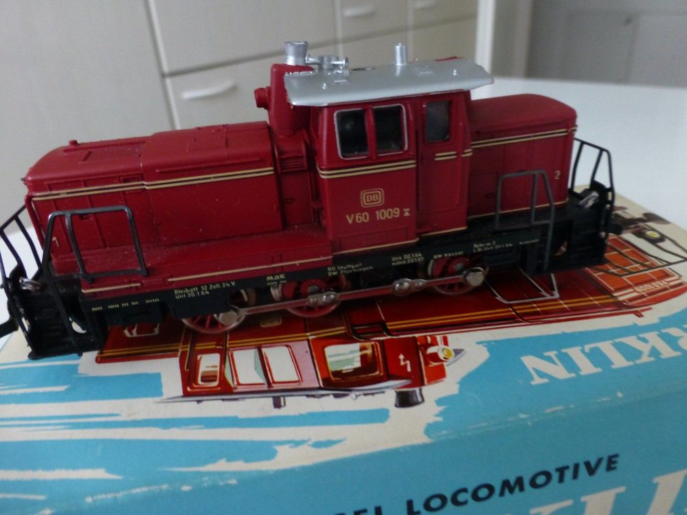 Märklin 3064, Diesellok, V60 der DB (Neu (gemäss Beschreibung)) in Au ...