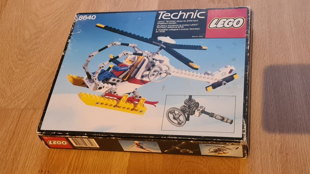 Vintage LEGO Sammler Rarität: LEGO Technic 8640 von 1986 OVP (Gebraucht ...