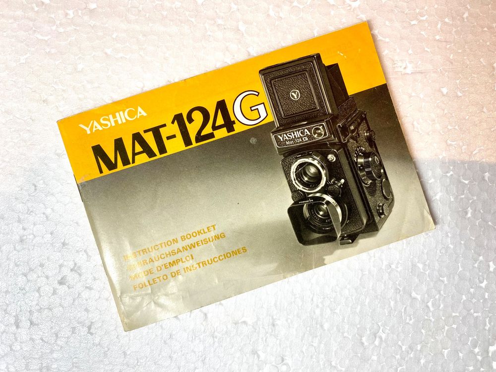 YASHICA MAT-124G, Bedienungsanleitung (Gebraucht) in Schinznach-Dorf für CHF 5 – mit Lieferung ...