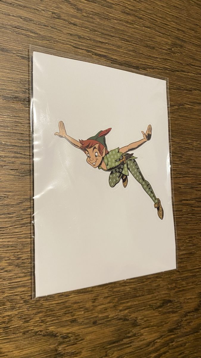 Disney 100 Jahre Jubiläum Diamond Sticker, Peter Pan Crystal (Neu und ...