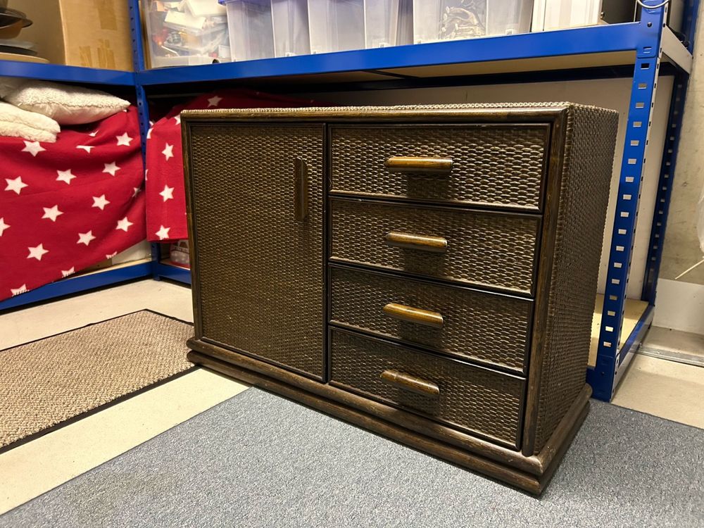 Rattan-Komode | Kaufen auf Ricardo