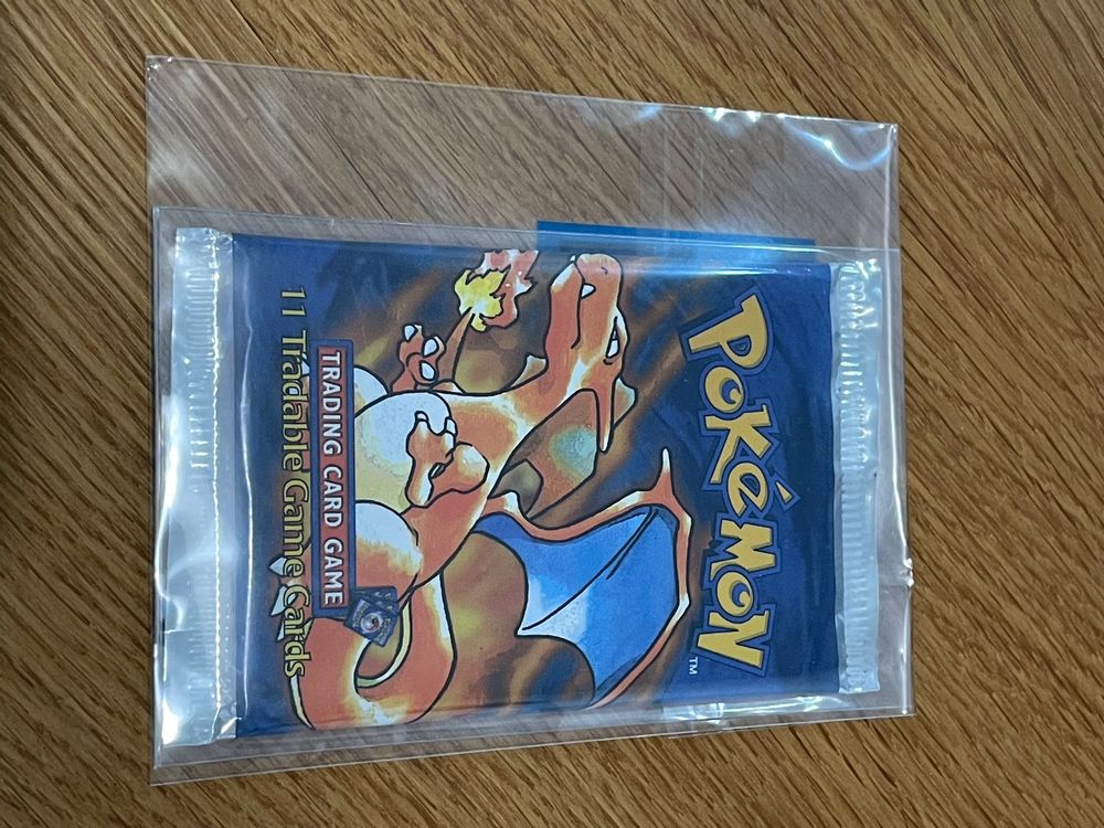 Pokemon TCG Base Set Shadowless Booster Pack (Neu und originalverpackt ...