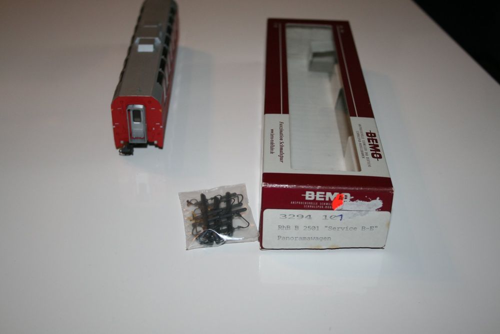 Bemo HOm 3294 101 RhB B 2501 Bernina Express Panoramawagen (Gebraucht) in Bavois für CHF 71 ...