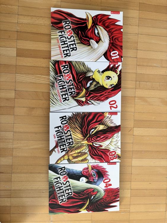 Rooster Fighter Manga, Band 1-4, komplette Serie. (Gebraucht) in gossau ...