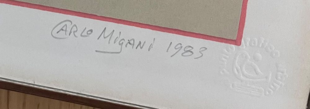 Carlo Migani (xx-xxI) Litho.Handsig. | Kaufen auf Ricardo