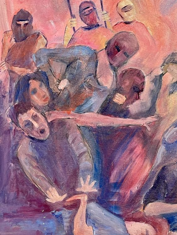 Sinischa Christen(1922-2007) Grosse Maggie Gemälde Signiert (Gebraucht ...