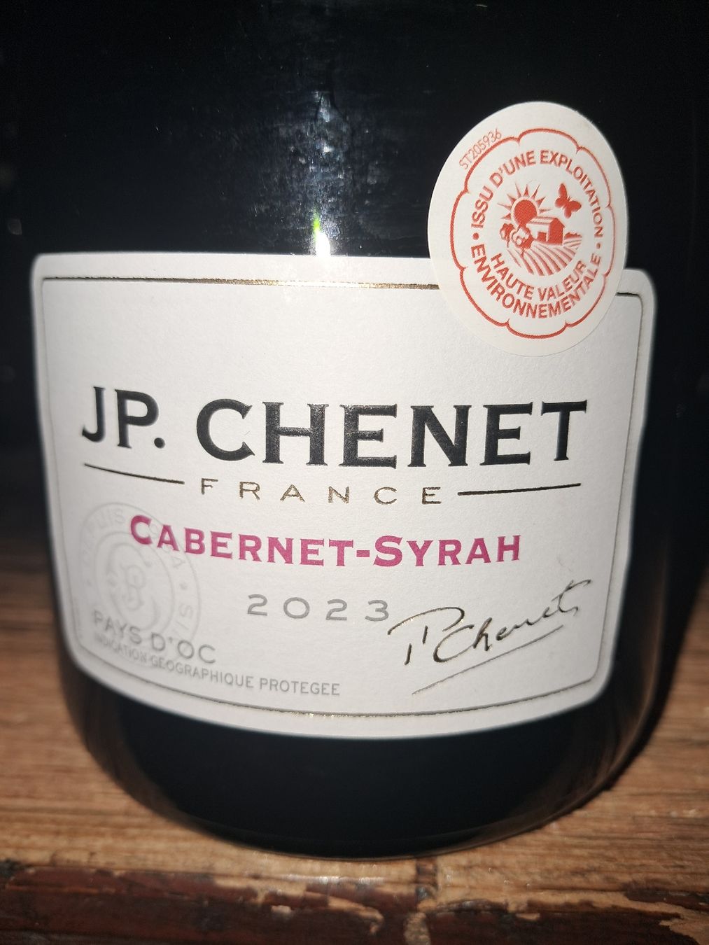JP.CHENET cabernet-syrah 2023 (Neuf avec emballage d'origine) à Le ...
