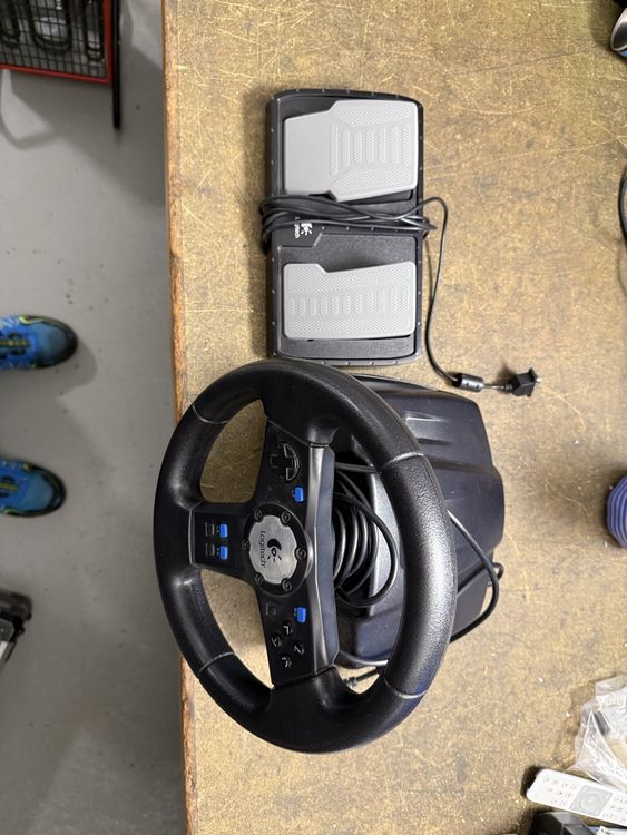 PS2 logitech Rally Wheel | Kaufen auf Ricardo