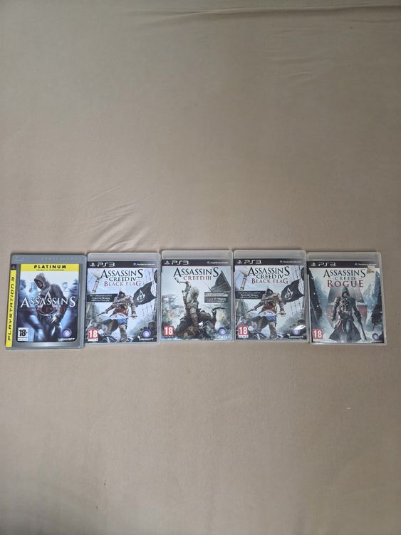 Assassin’s Creed Paket für PS3 – 5x Games (Gebraucht) in Chur für CHF ...