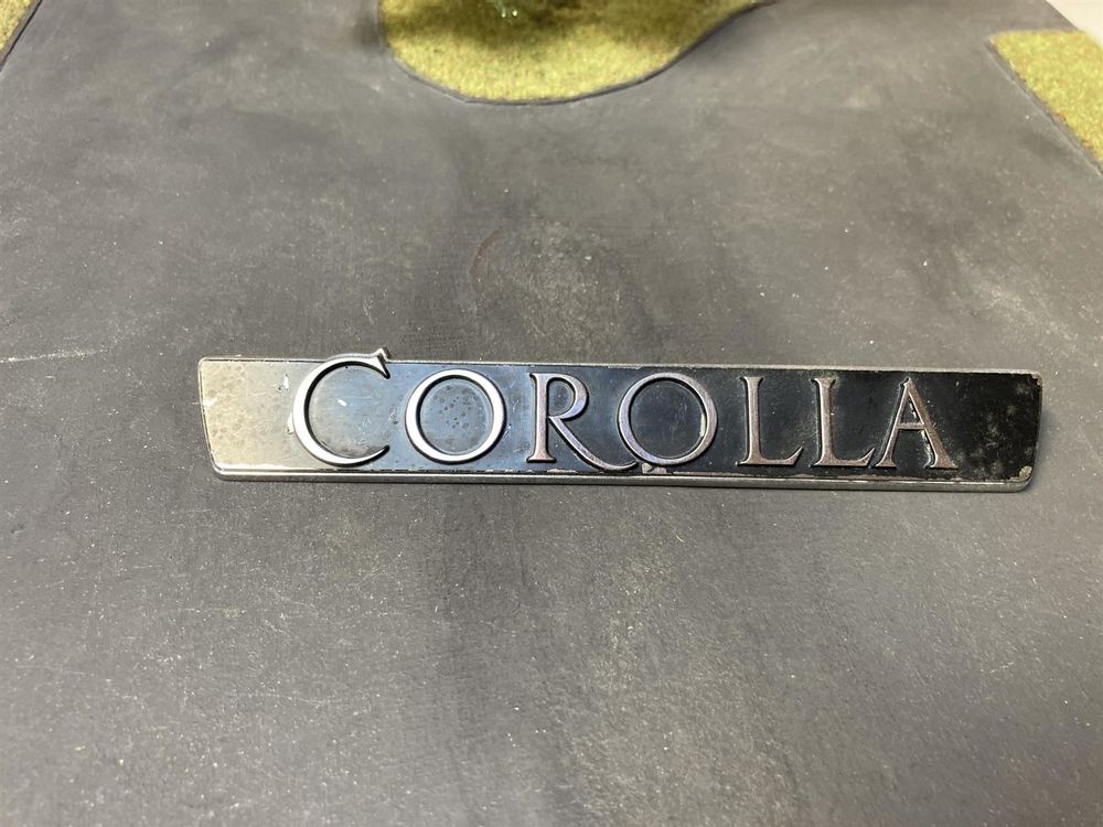 Toyota Corolla Emblem Schriftzug 10_16 | Kaufen auf Ricardo