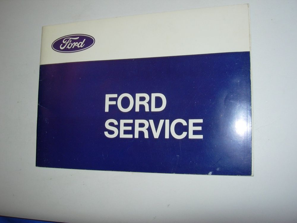 Ford Capri Serviceheft | Kaufen auf Ricardo