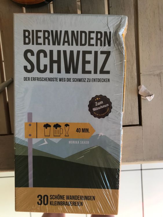 Bierwandern Schweiz (Neu (gemäss Beschreibung)) in Basel für CHF 1 – mit Lieferung auf Ricardo ...