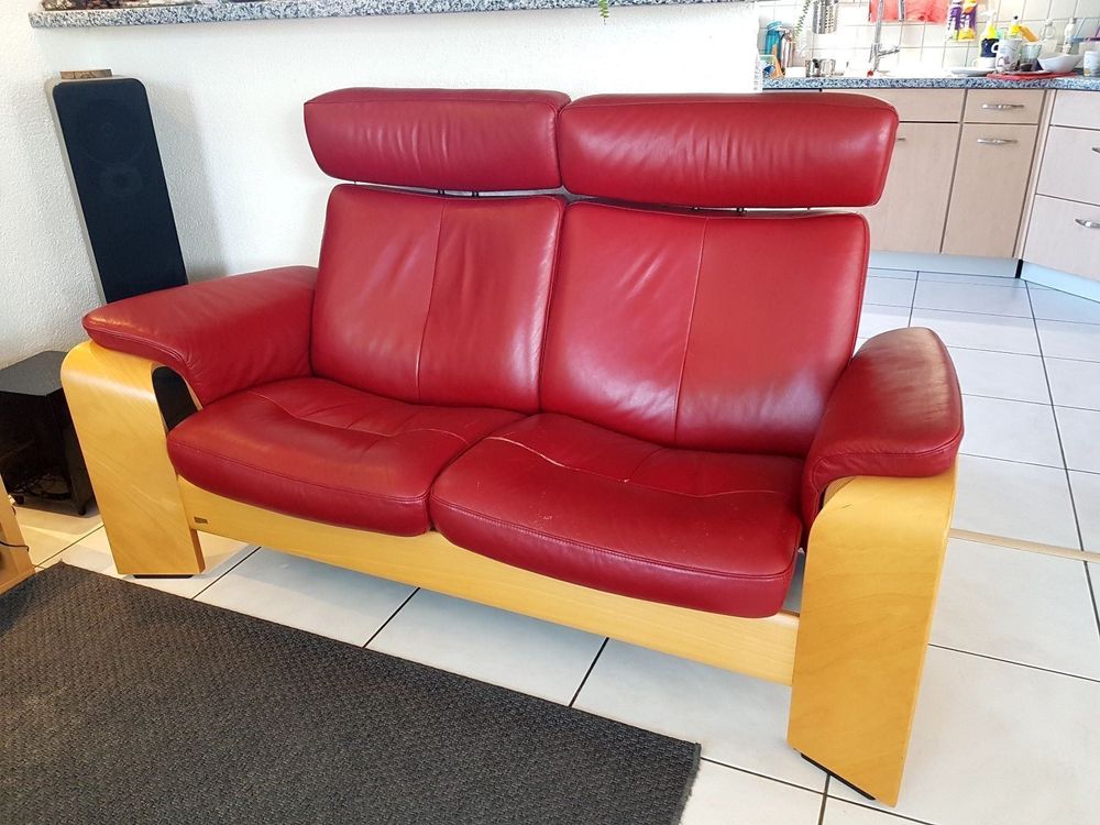 Ledersofa von Stressless (2er Sofa) | Kaufen auf Ricardo