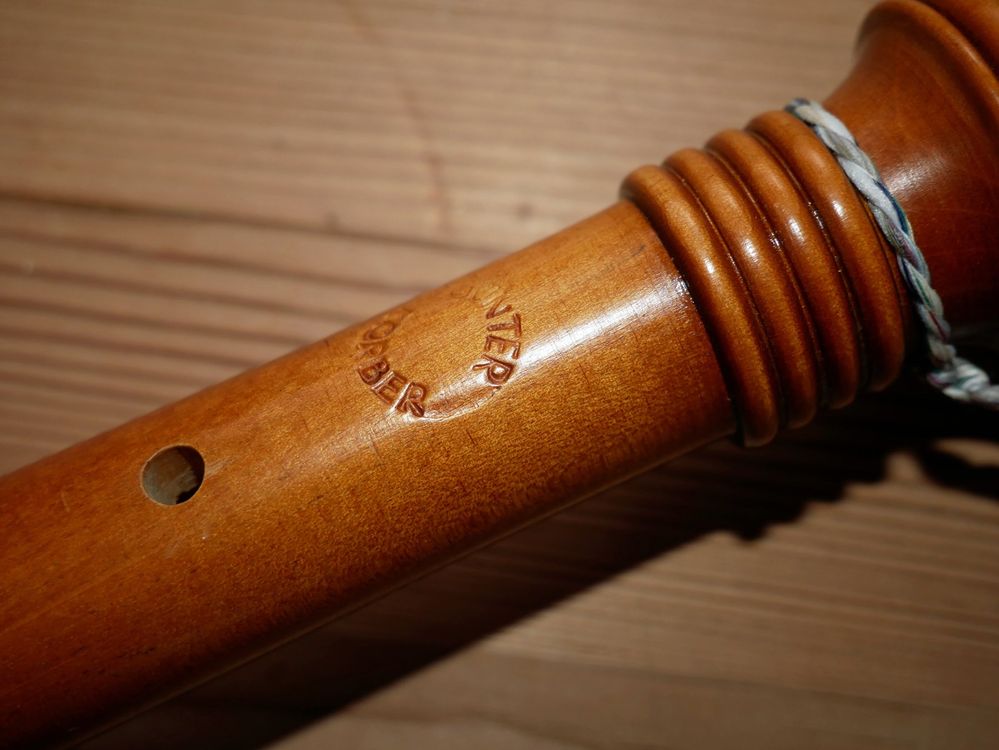 🎵 RAUSCHPFEIFE GÜNTER KÖRBER – RAR, RENAISSANCE-INSTRUMENT | Acheter ...