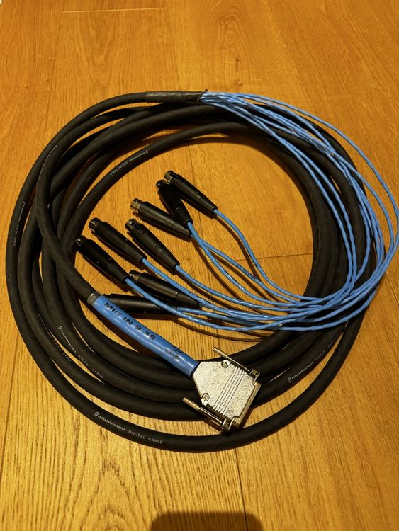 Digidesign Digisnake - Dsub - XLR Female 7.5 Meter (Gebraucht) in Zürich für CHF 65 – nur ...