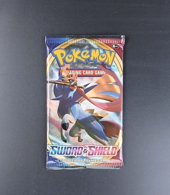 1X Sword and Shield Base Set Booster Pack OVP - EN (Neu und ...