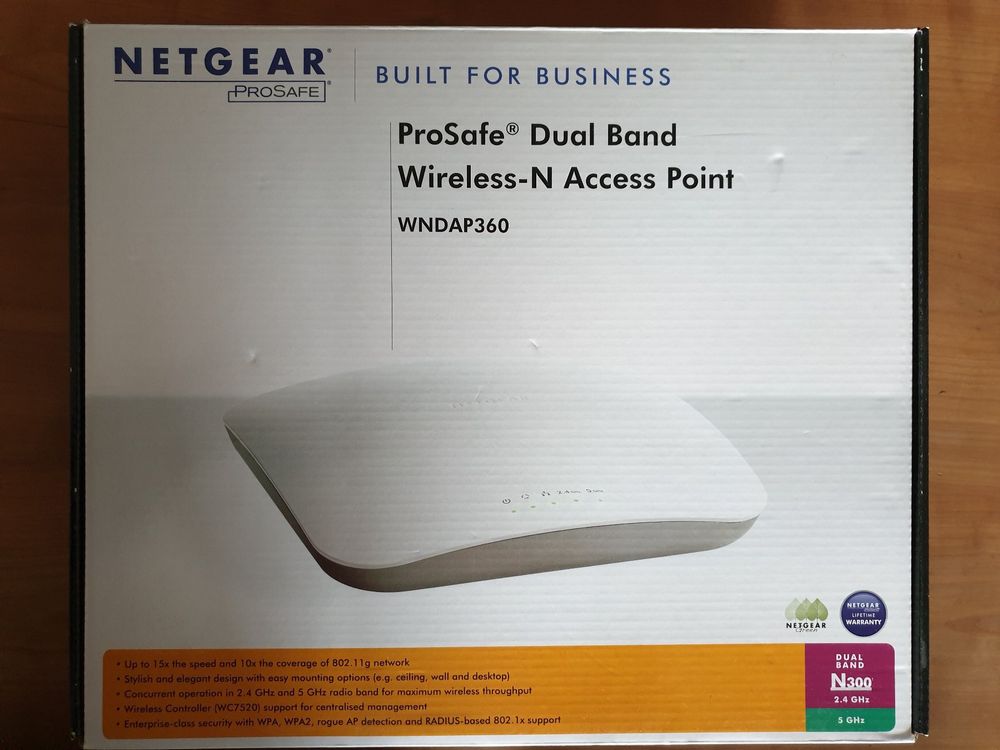 Wireless-N Access Point, ProSafe Dual Band, NETGEAR | Kaufen auf Ricardo