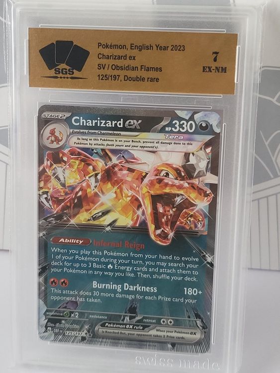 Ab 1.- Charizard ex 》 125/197 | Kaufen auf Ricardo